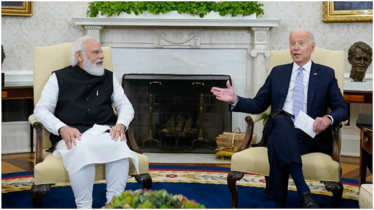 Joe Biden and Narendra Modi Held A Virtual Meeting
