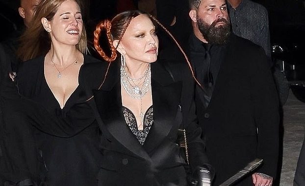 Madonna, 64, turned heads in lingerie and wields riding crop at Sex ...