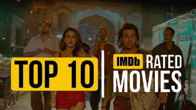 Which is the only Hindi film on IMDB's top 10 Indian movies of 2022