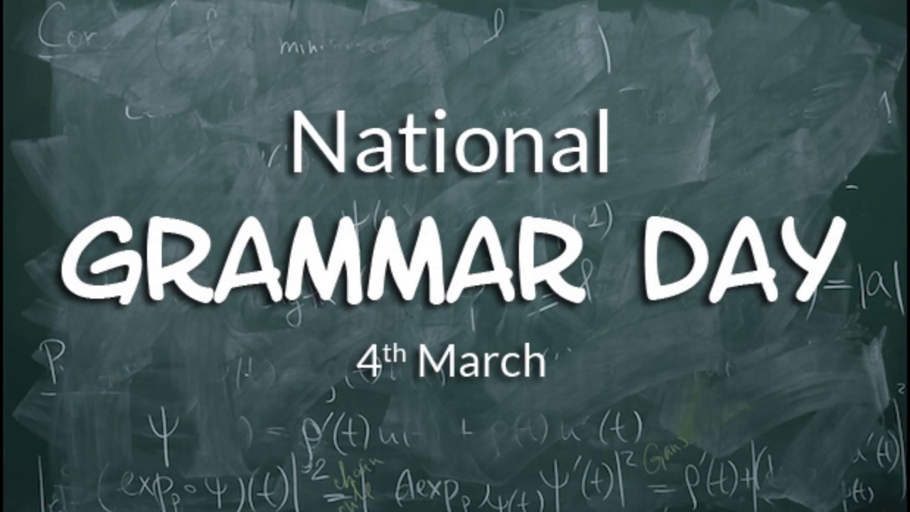 Happy National Grammar Day 2023! March Forth with Perfect Syntax