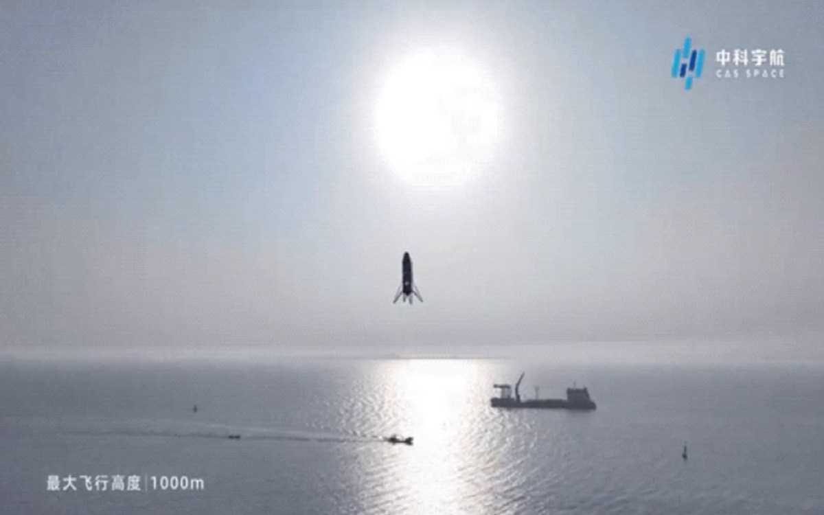 China joins elite club of countries with rocket vertical landing at sea