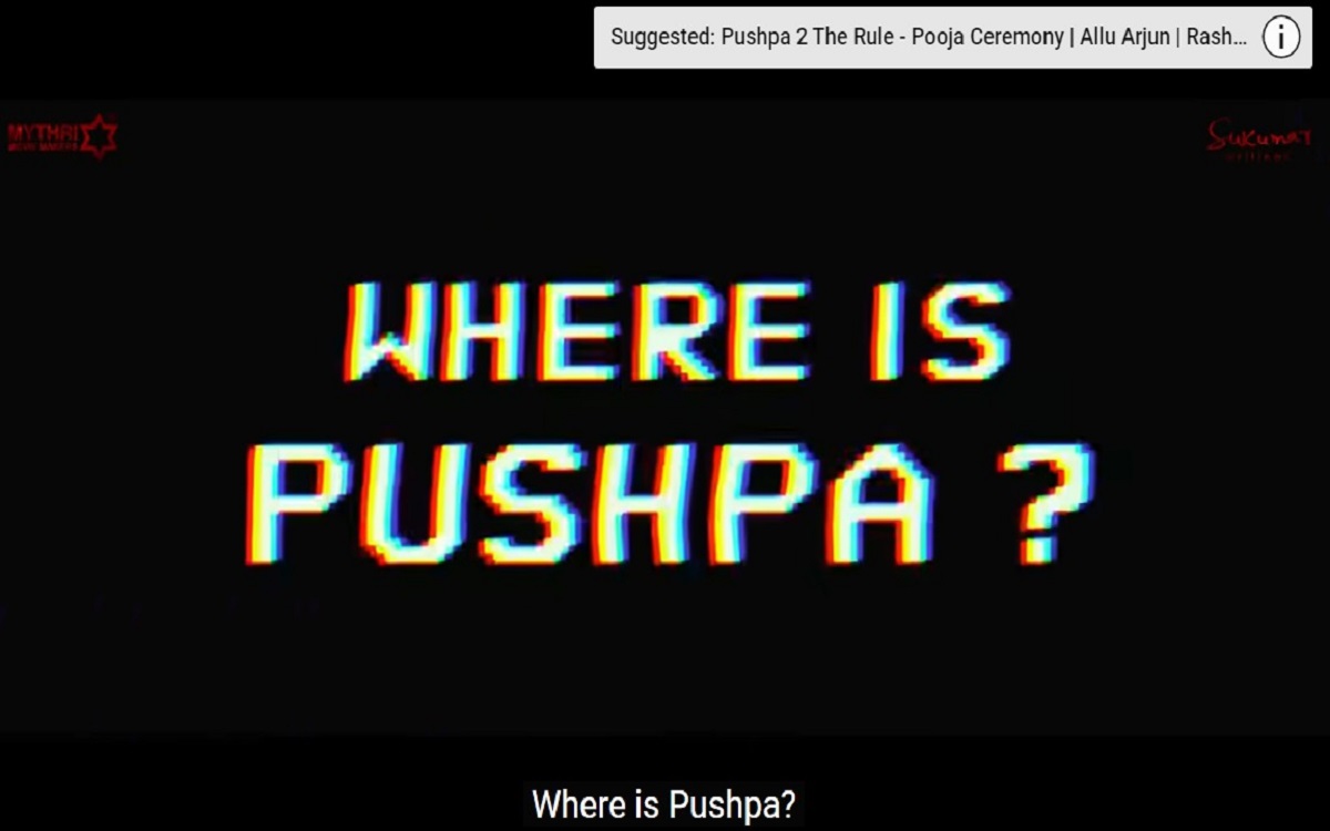 'Pushpa 2' Glimpse Out: Allu Arjun's Fierce Avatar Promises a High ...