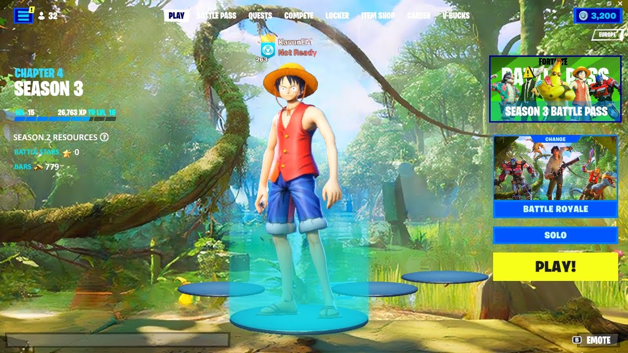 'Fortnite' Chapter 4 Season 3 Update: A New Jungle Biome, New Battle ...