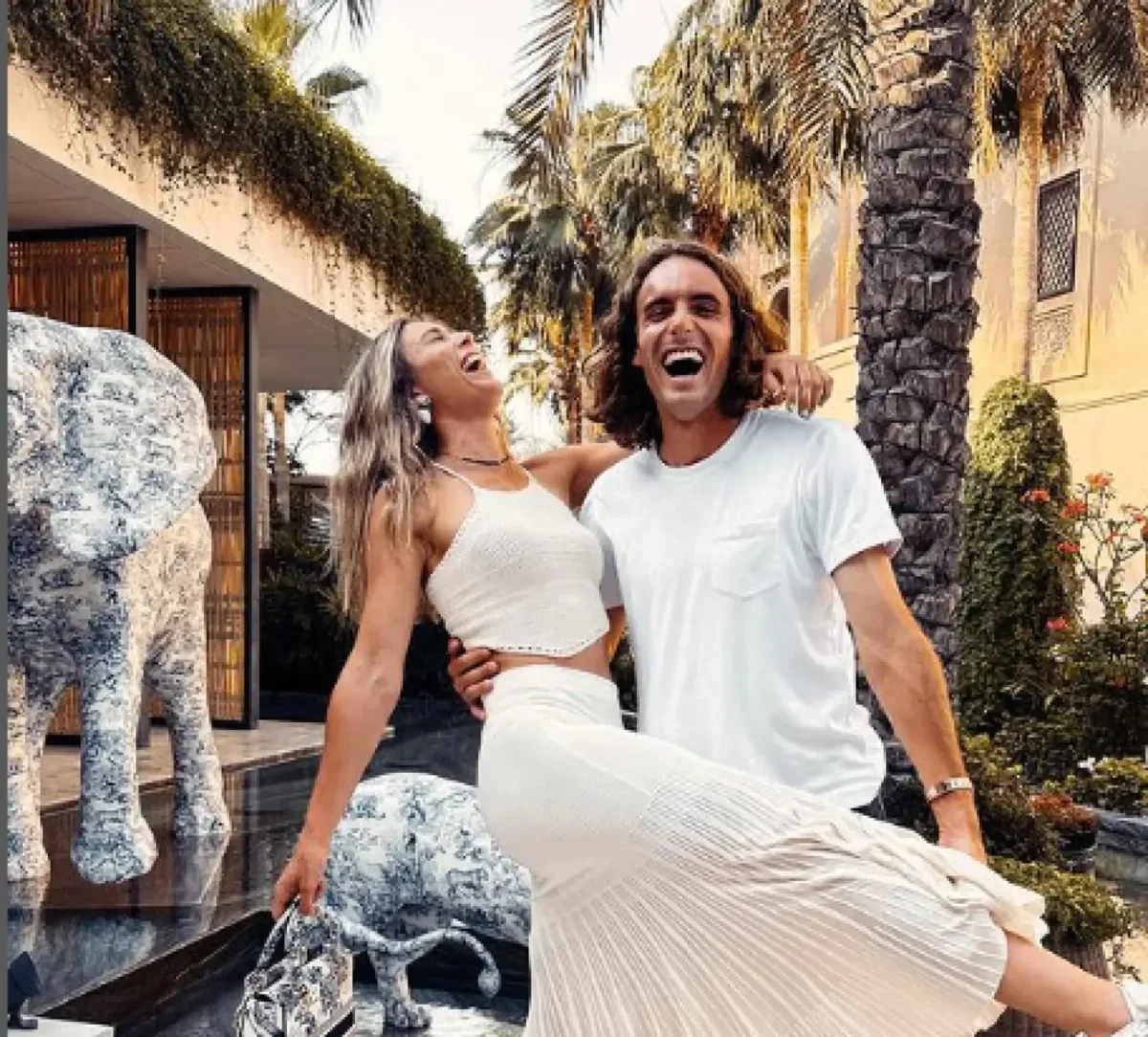 Tennis star Stefanos Tsitsipas confirms being in a relationship with ...