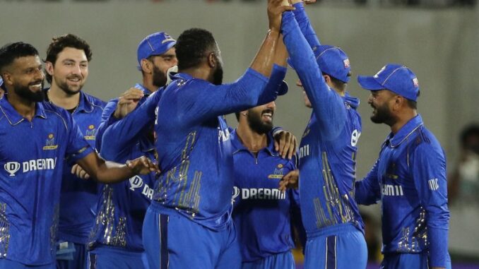 MI New York Crush LA Knight Riders to Record Biggest Win of MLC
