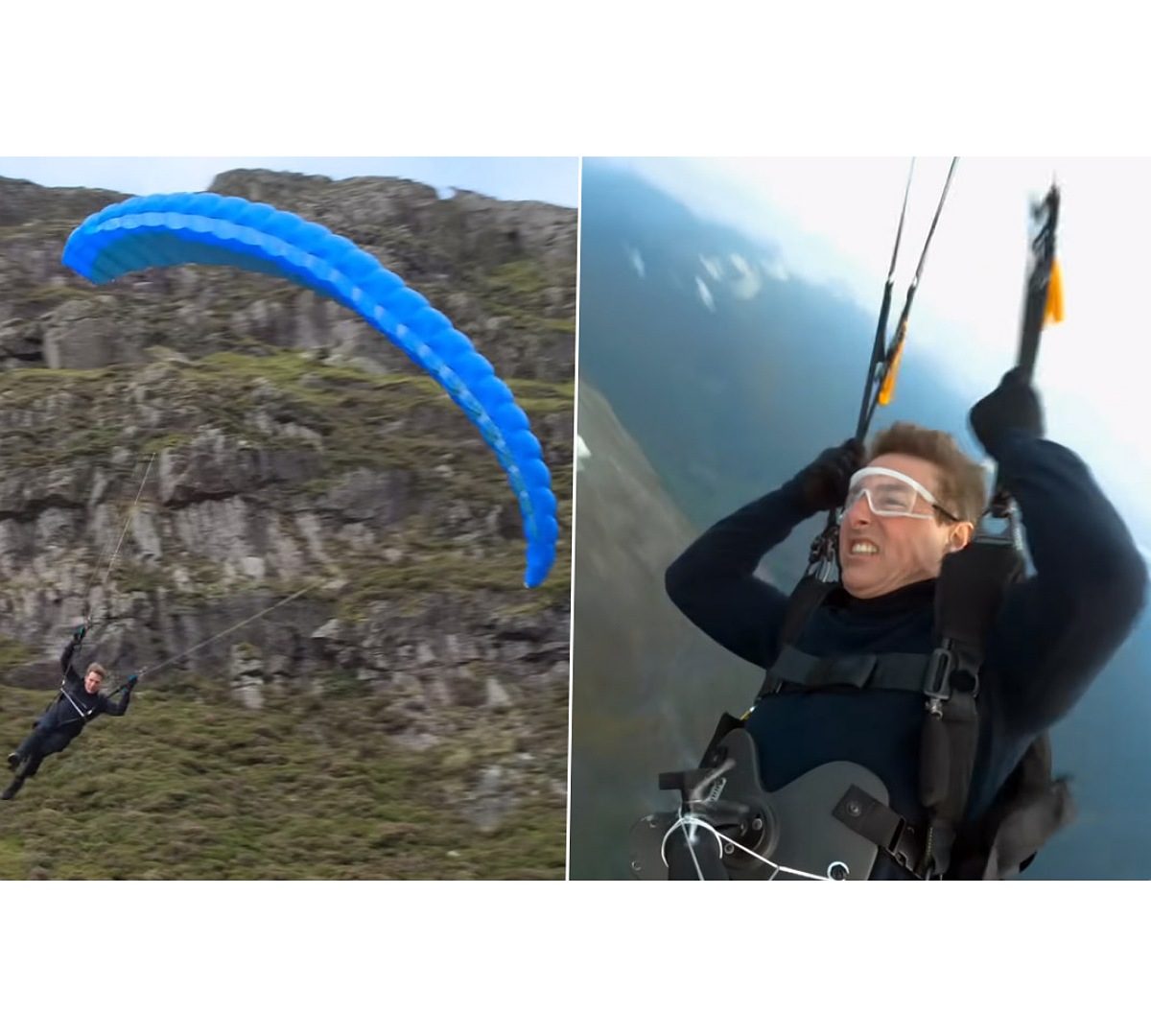 Tom cruise performs another death - defying stunt for 'MI7', leaving ...
