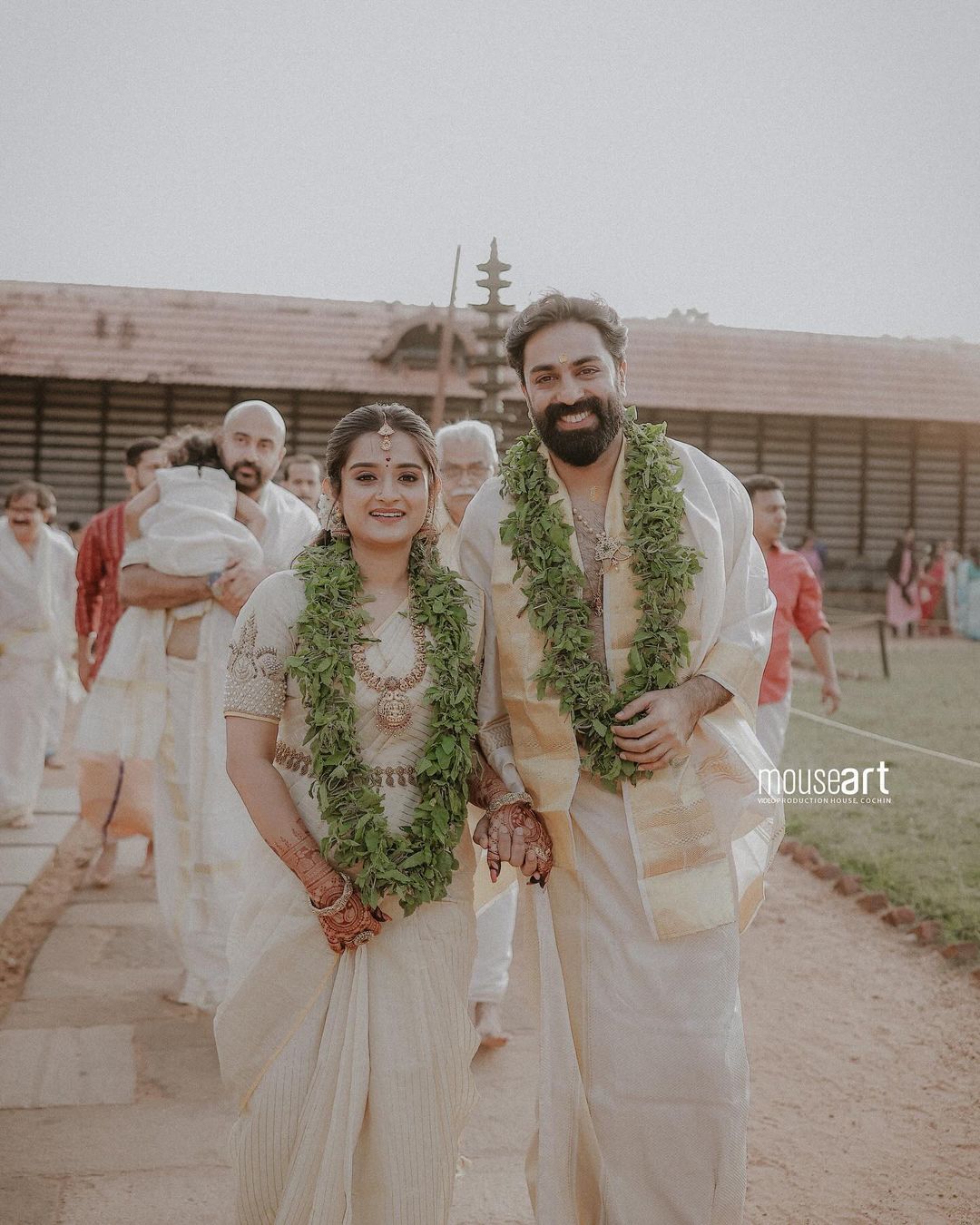 Photos: Gopika Anil and Govind Padmasoorya Wedding Held in Thrissur ...