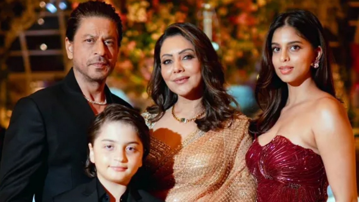 Star-studded Ambani Bash: SRK and Suhana Groove as Salman Khan Takes ...