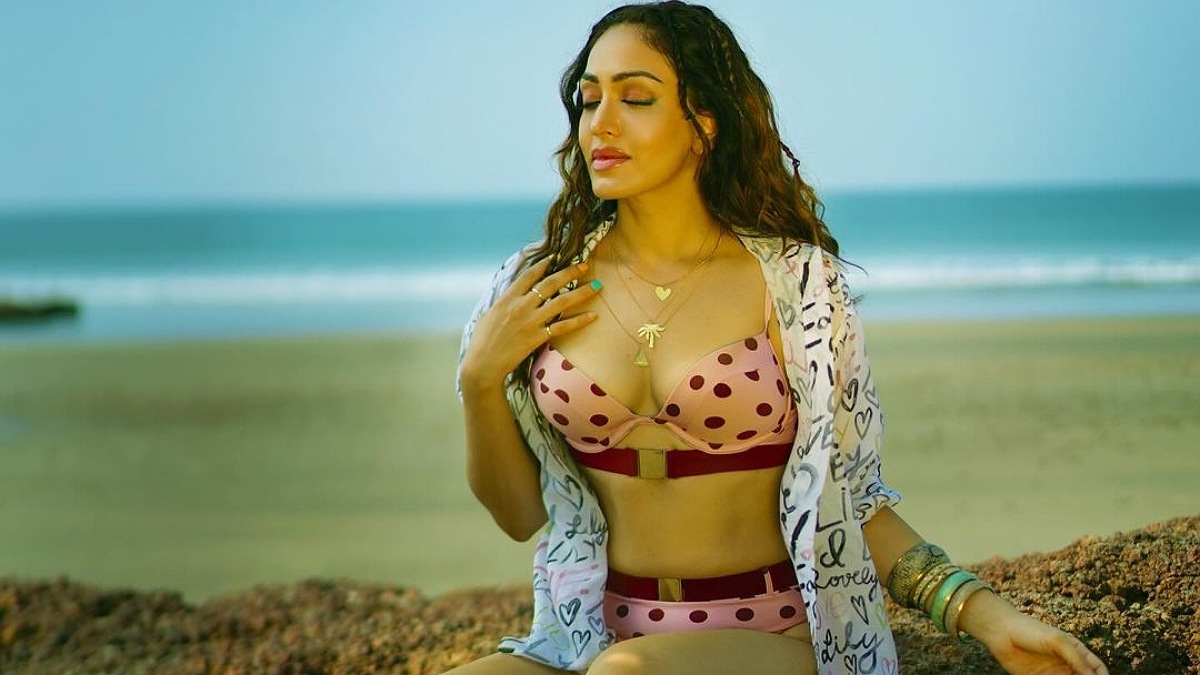 Photos: Khushali Kumar Sizzles in Goa Bikini Shoot Setting Summer Ablaze