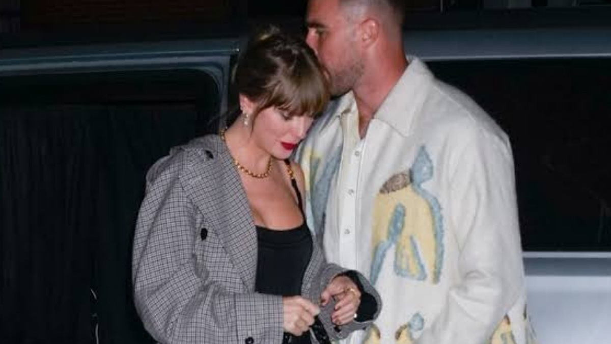 Travis Kelce x Taylor Swift: Gala Kiss Goes Viral, Swifties' Reactions ...