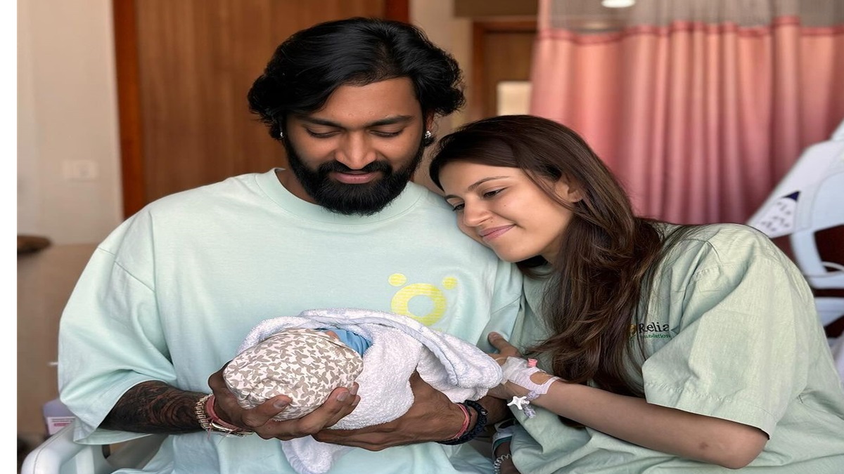 Krunal Pandya and Wife Pankhuri Celebrate Arrival of Son Vayu