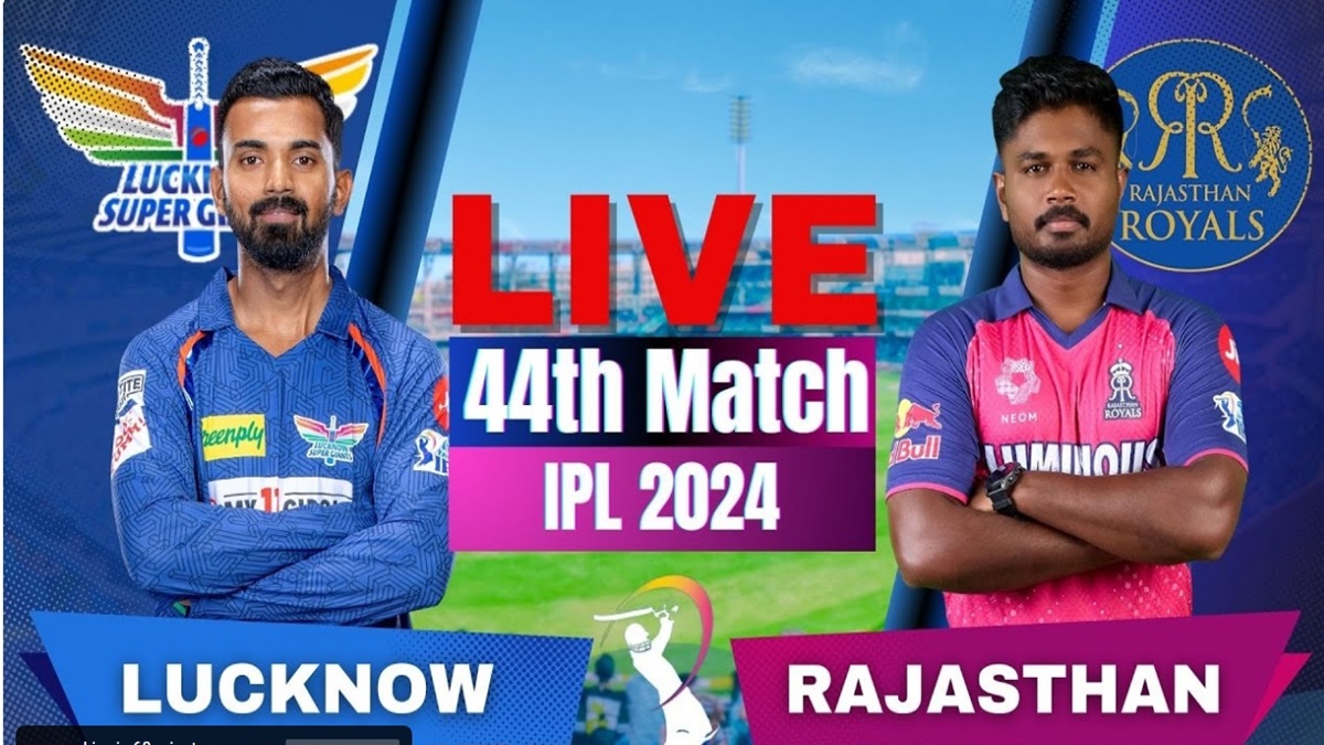 LSG vs RR Live: Jio Cinema Live Cricket Streaming Free, score and IPL 2024 highlights