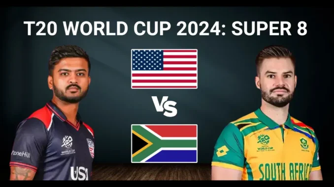 USA vs SA Live Super 8: Star Sports, Hotstar Live Cricket Streaming ...