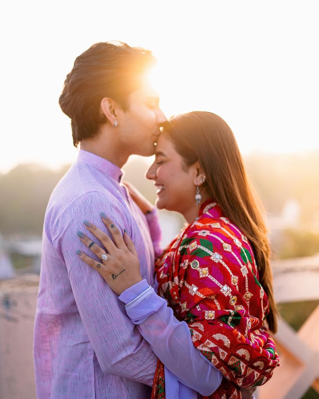 Watch: Mrunal Panchal Shares A Romantic Reel With Fiancé Anirudh Sharma