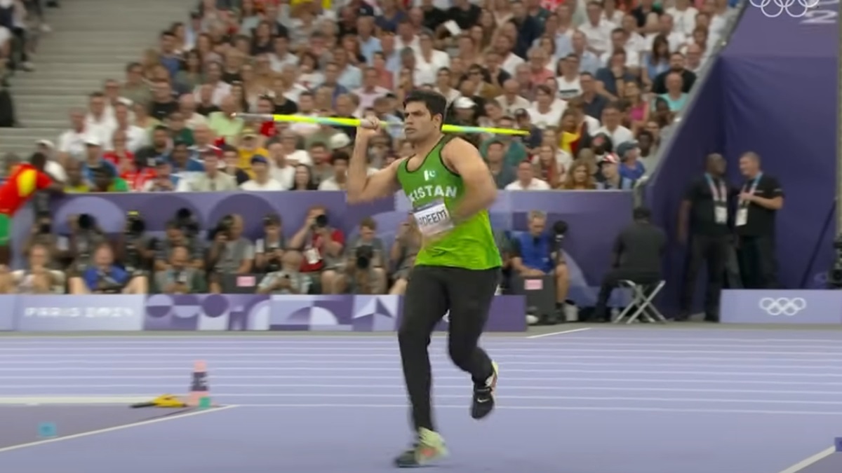 Watch: Pakistan's Arshad Nadeem Wins Olympics Gold in Javelin